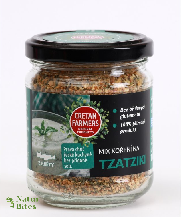 CRETAN FARMERS Mix koření na Tzatziki 75 g | NaturBites.cz